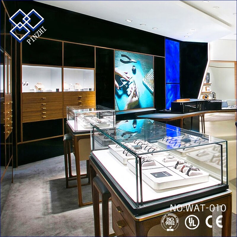 Fashion watch showroom interior design | Guangzhou Pinzhi Display ...