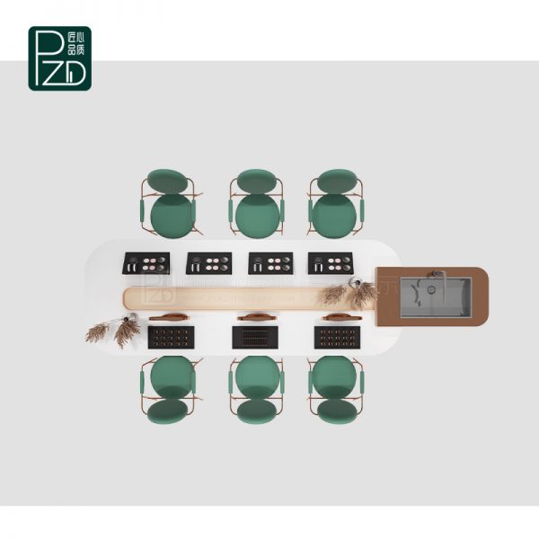 Luxury cosmetic shop counter design | Guangzhou Pinzhi Display Manufacturer