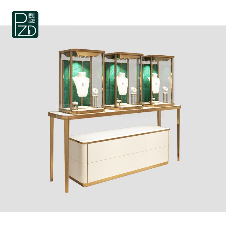 New style high-end glass window display cabinet | Guangzhou Pinzhi ...