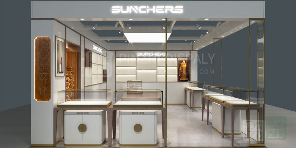 【2021 NEW】luxury small jewellery shop interior design | Guangzhou ...