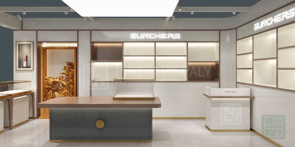 【2021 NEW】luxury small jewellery shop interior design | Guangzhou ...