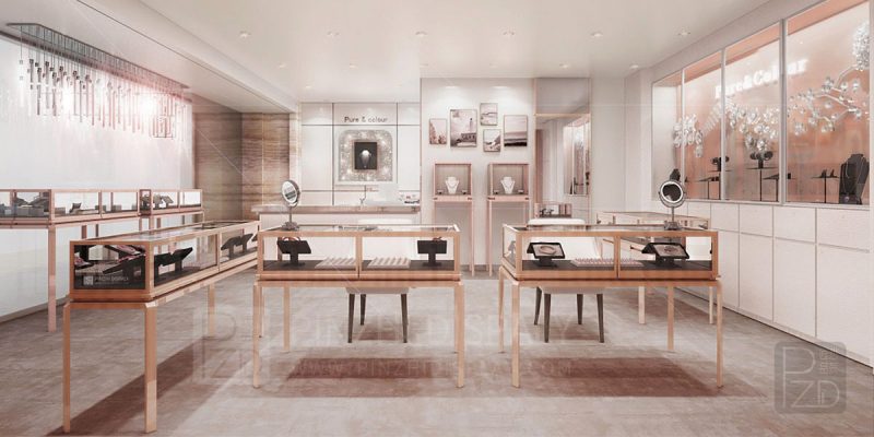 【French】high-end luxury jewelry custom shop design | Guangzhou Pinzhi ...