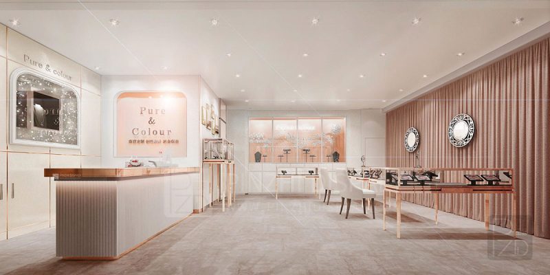 【French】high-end luxury jewelry custom shop design | Guangzhou Pinzhi ...