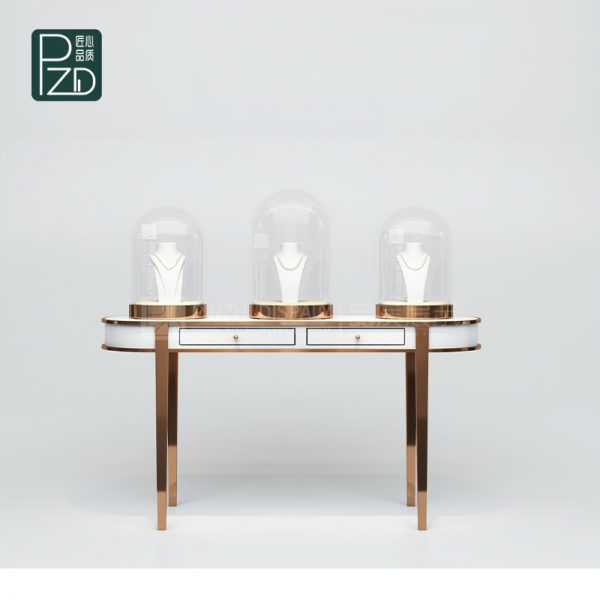 Luxury glass dome showcase jewellery display counter | Guangzhou Pinzhi ...