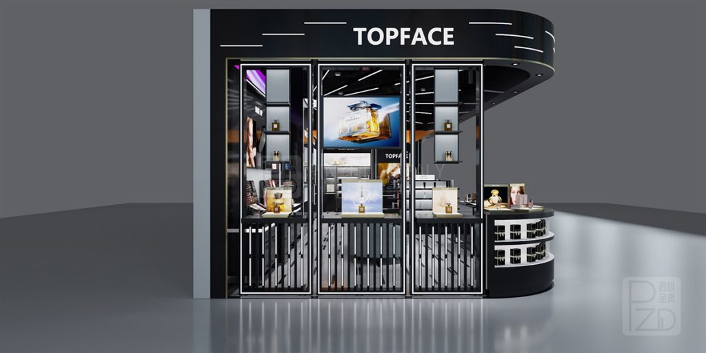 Luxury cosmetic retail shop design project | Guangzhou Pinzhi Display ...