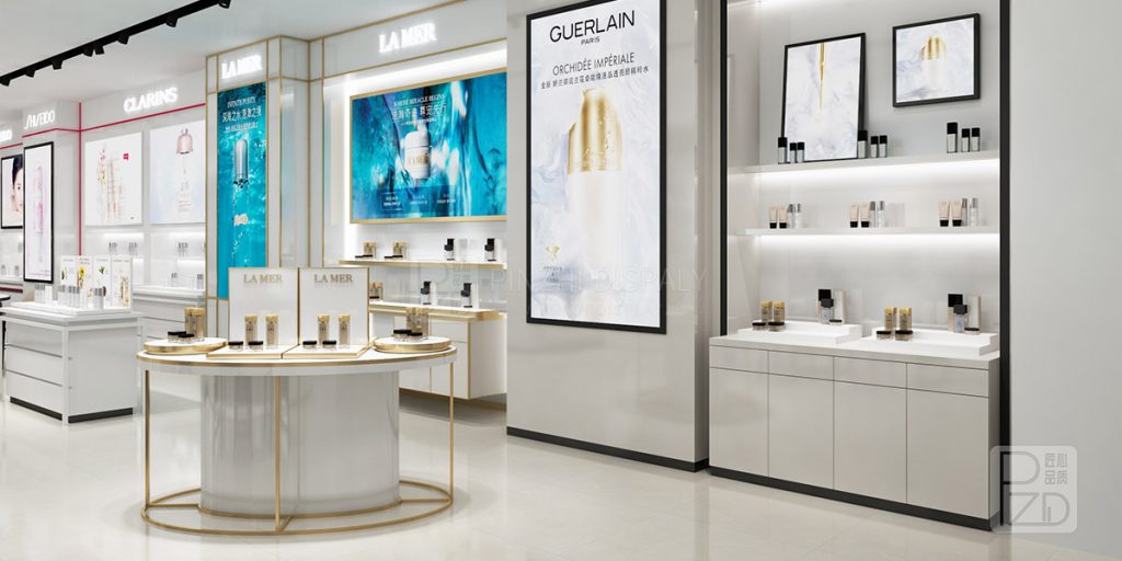 cosmetics store interior design project | Guangzhou Pinzhi Display ...