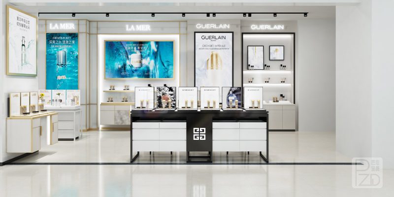 cosmetics store interior design project | Guangzhou Pinzhi Display ...