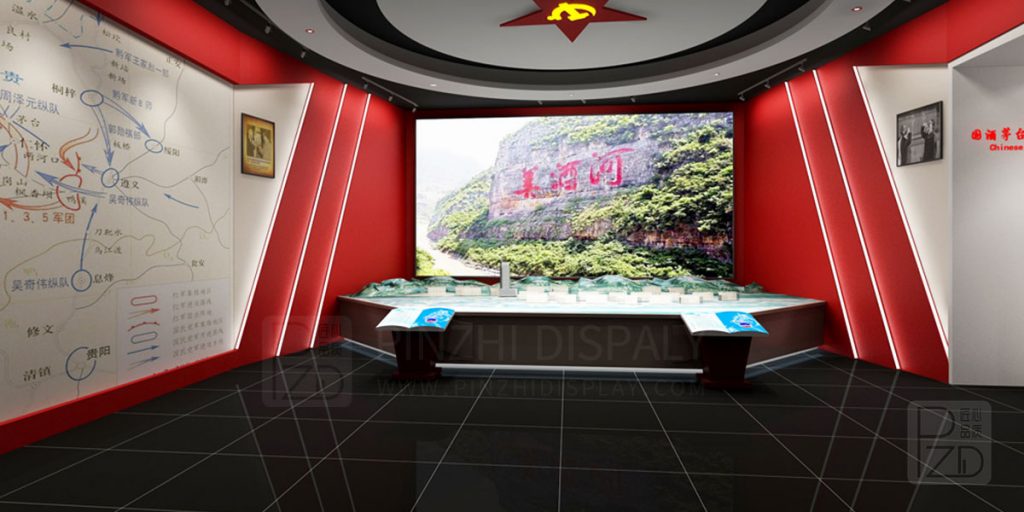 Enterprise Museum Showcase Project | Guangzhou Pinzhi Display Manufacturer