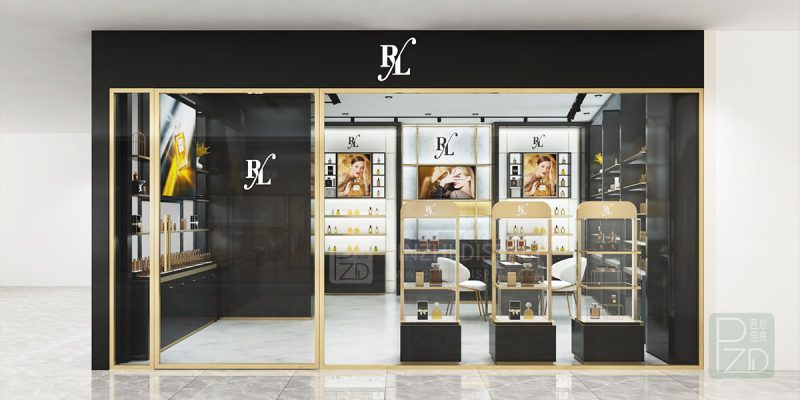 【UAE】Modern small perfume shop design | Guangzhou Pinzhi Display ...