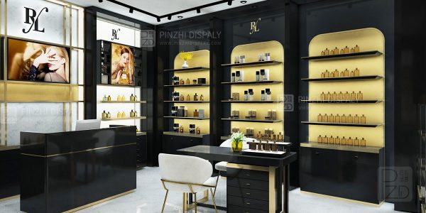 【UAE】Modern small perfume shop design | Guangzhou Pinzhi Display ...