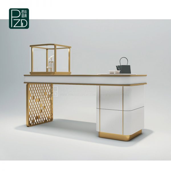 New custom jewelry showcase reception desk | Guangzhou Pinzhi Display ...