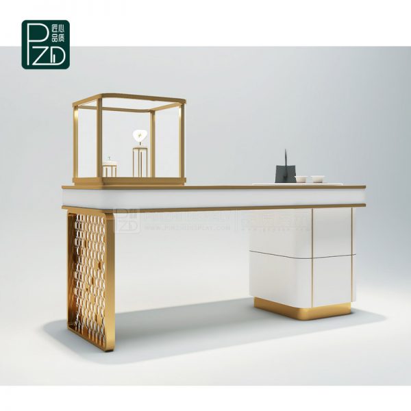 New custom jewelry showcase reception desk | Guangzhou Pinzhi Display ...
