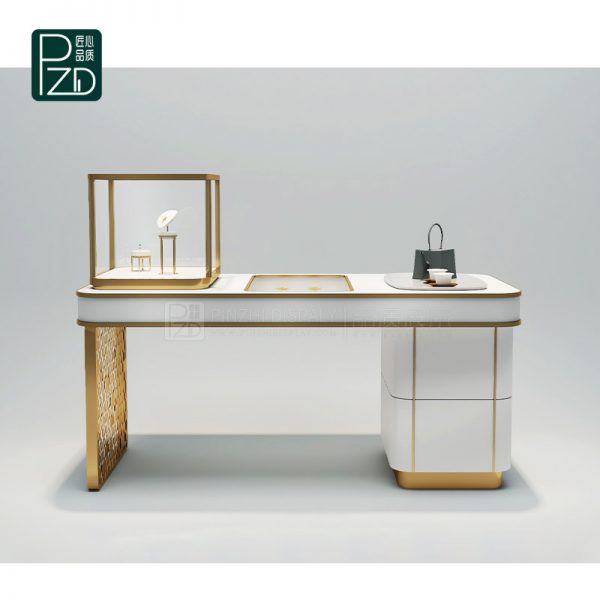 New custom jewelry showcase reception desk | Guangzhou Pinzhi Display ...