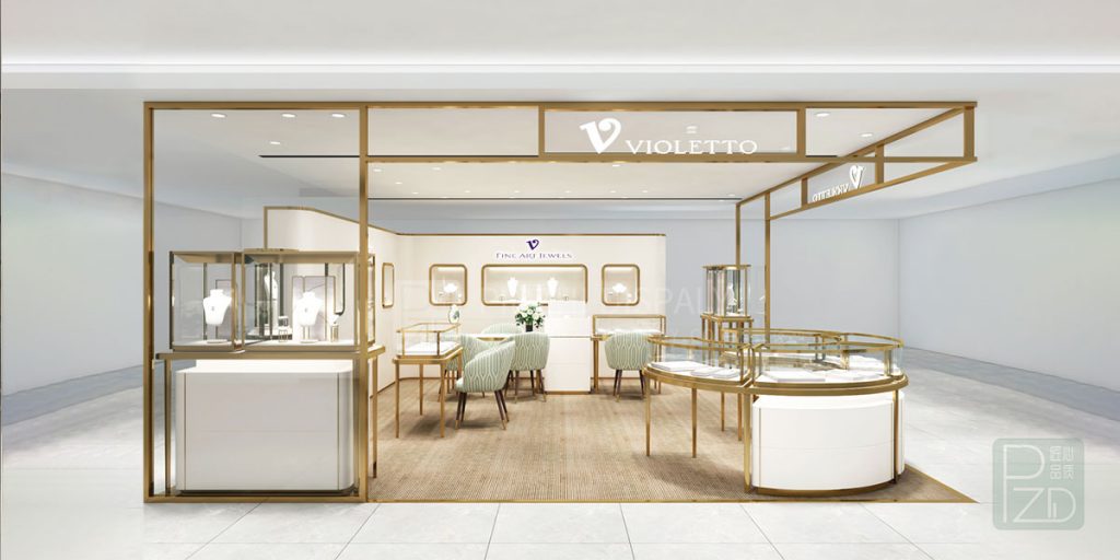 【China】Small Boutique Jewelry Store Design | Guangzhou Pinzhi Display ...