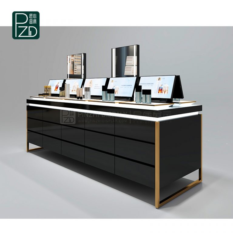 Manufacturers supply cosmetic display table | Guangzhou Pinzhi Display ...