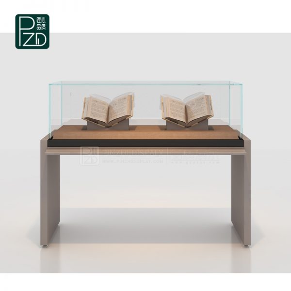Museum showcase display table with hydraulic opening system | Guangzhou ...
