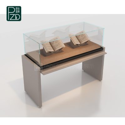 Museum showcase display table with hydraulic opening system | Guangzhou ...