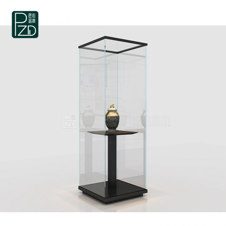 Glass-Box Free-Standing Island Display Cases for Museums Display ...