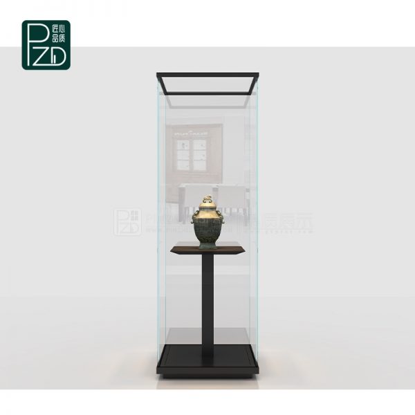 Glass-Box Free-Standing Island Display Cases for Museums Display ...