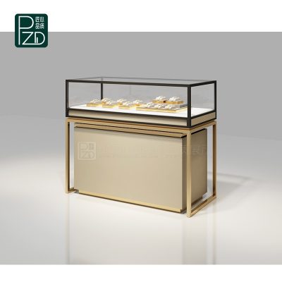 Customized luxury watch counter showcase for watch retail store ...