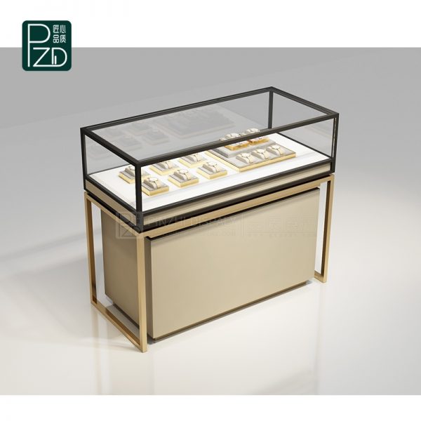 Customized luxury watch counter showcase for watch retail store ...