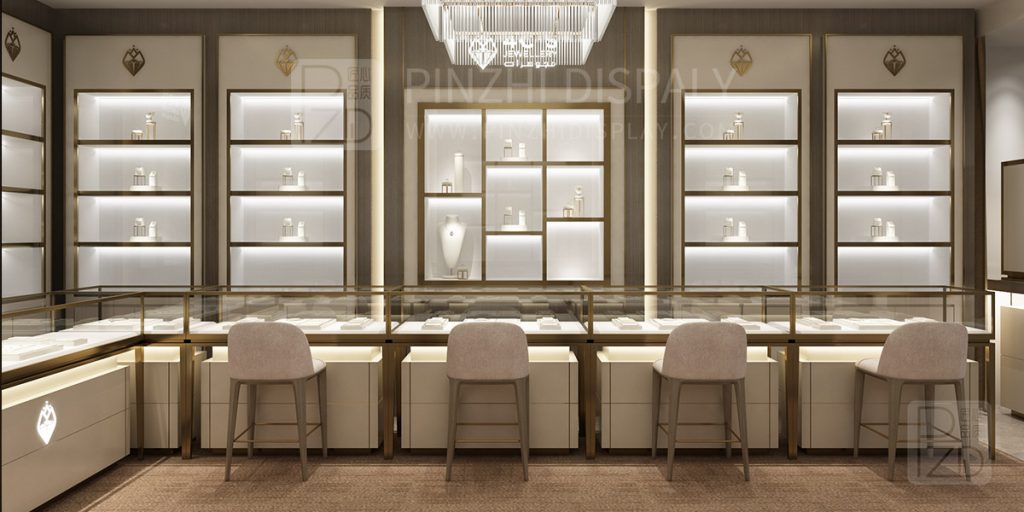 【Oman】Small high-end jewelry store design in Oman | Guangzhou Pinzhi ...