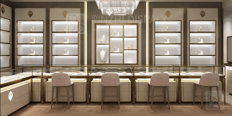 【Oman】Small high-end jewelry store design in Oman | Guangzhou Pinzhi ...