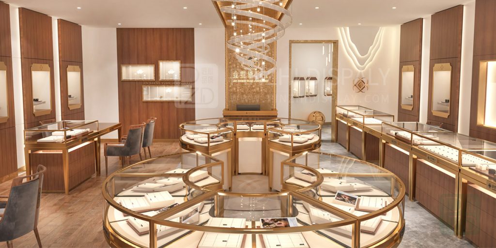 【2022 NEW】Branded jewelry store refurbishment design | Guangzhou Pinzhi ...