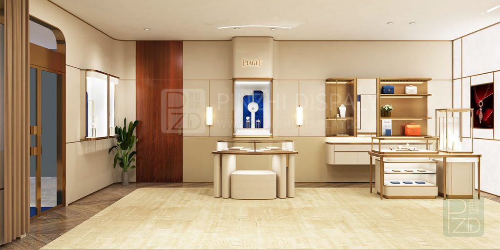 【2022 NEW】Branded jewelry exhibition hall design | Guangzhou Pinzhi ...