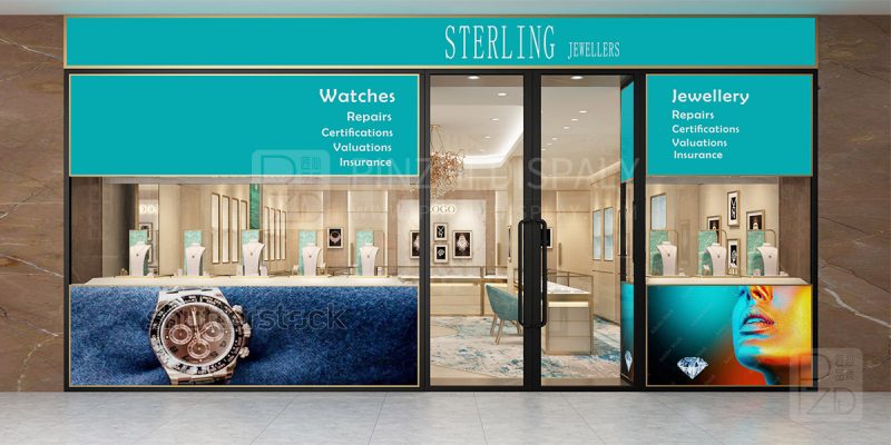【2022 】High-end jewelry & watch store refurbishment design | Guangzhou ...
