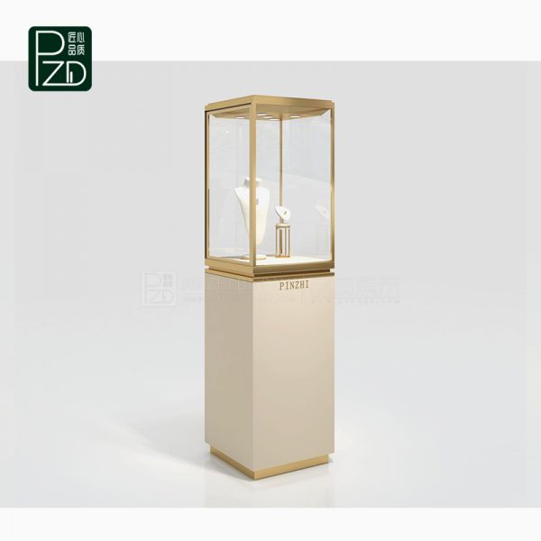 Elegant modern jewelry display tower | Guangzhou Pinzhi Display ...