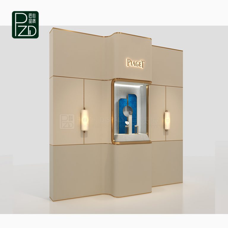 Jewelry retail store display wall showcase | Guangzhou Pinzhi Display ...
