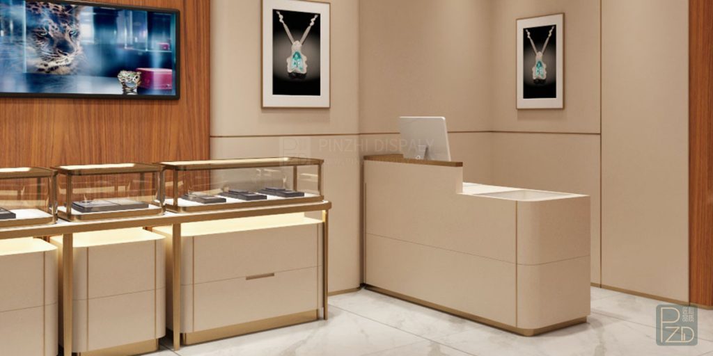 【Armenia】Small jewelry store design and showcase | Guangzhou Pinzhi ...