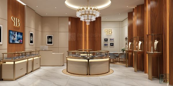 【Armenia】Small jewelry store design and showcase | Guangzhou Pinzhi ...