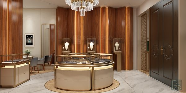 【Armenia】Small jewelry store design and showcase | Guangzhou Pinzhi ...
