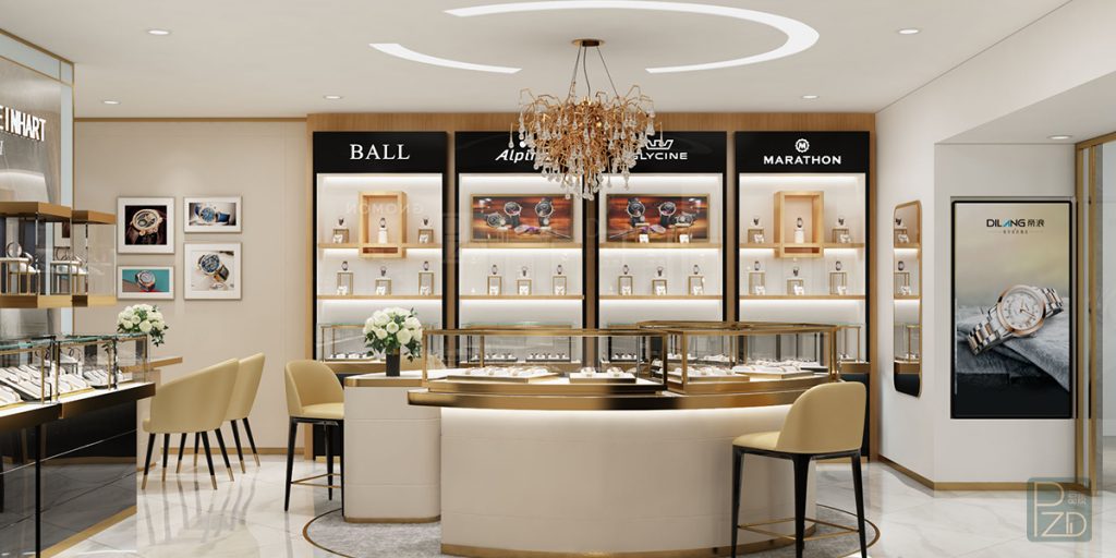 【Singapore】High-end showcases project for watch store | Guangzhou ...